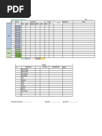 Generator Log Sheet Template-50758 | PDF | Technology & Engineering