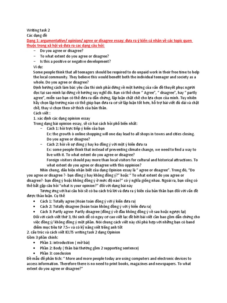 Writing Task 1 | PDF