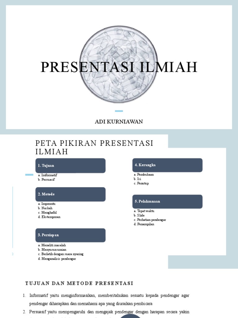 presentasi ilmiah | PDF