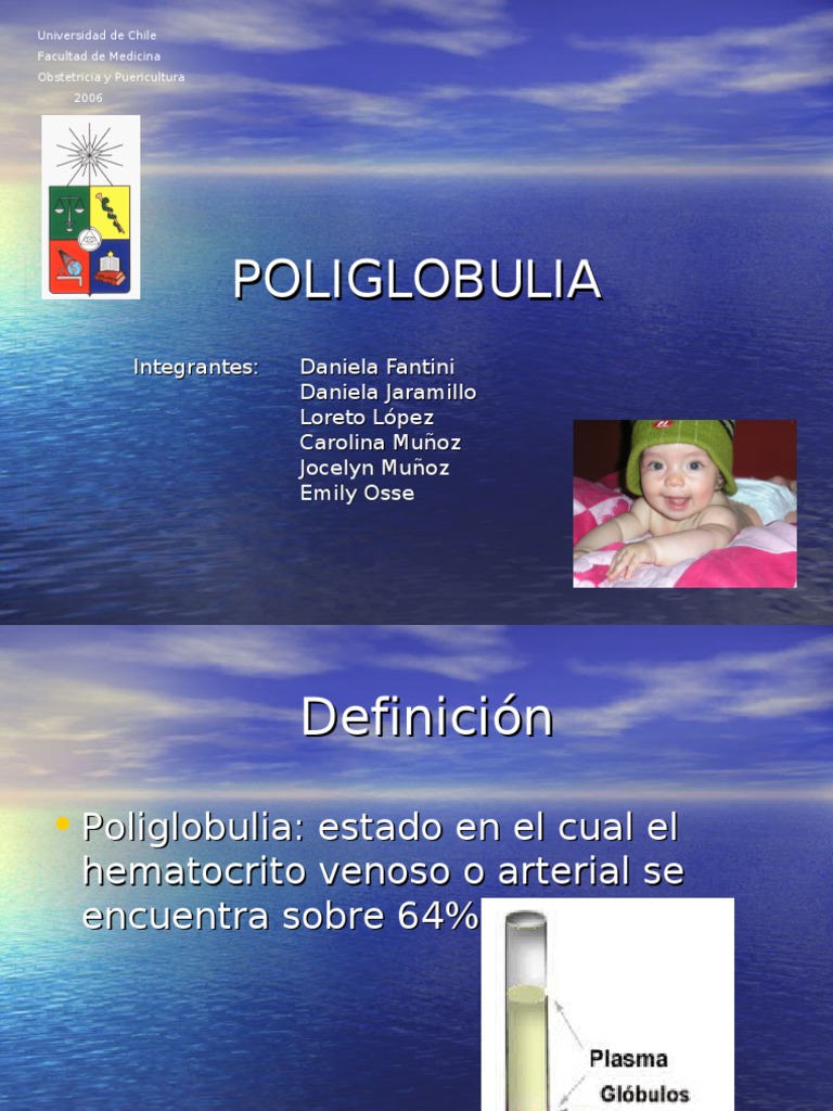 Poliglobulia Pdf Especialidades Medicas Medicina Clinica