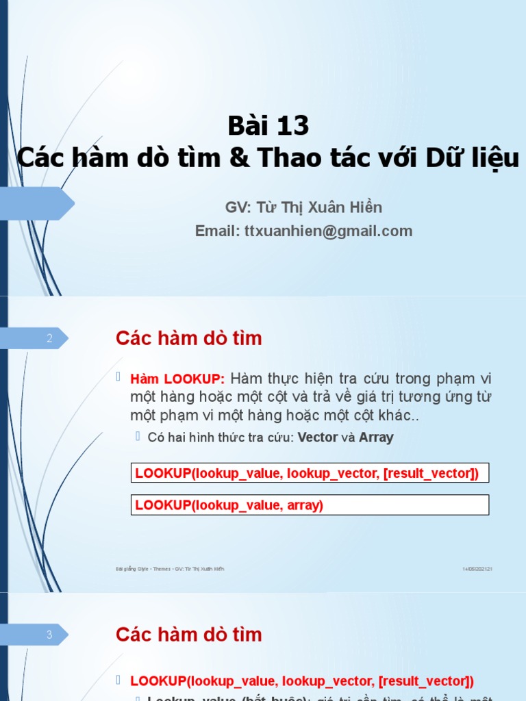 Bai 13 | PDF