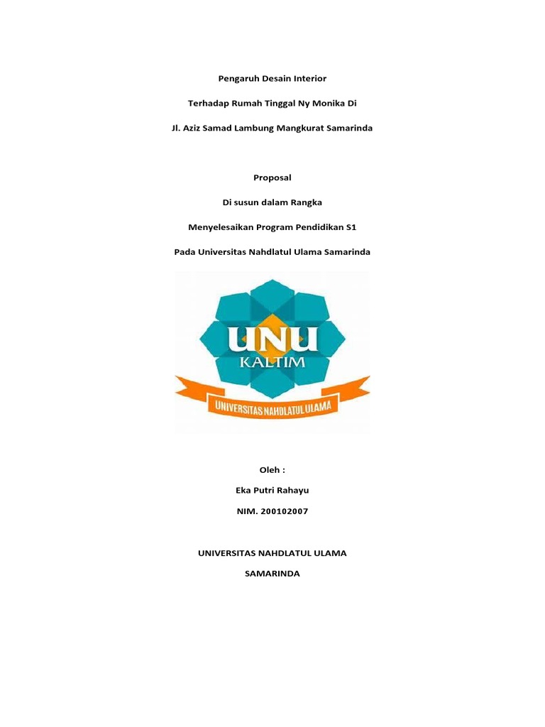 Proposal Eka Putri Rahayu | PDF