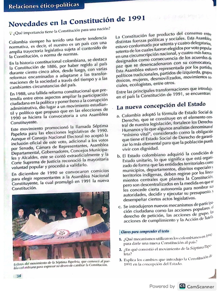 Constitución Del 91 Pdf
