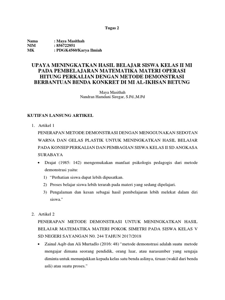 Tugas 2 Karil Maya | PDF