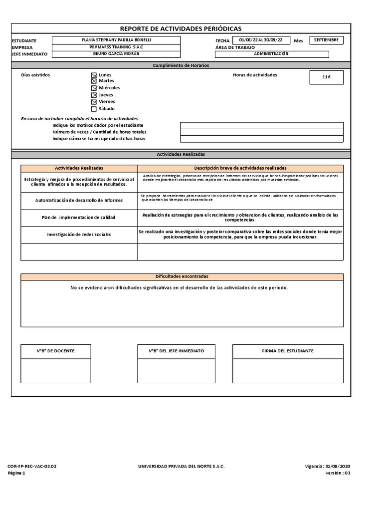 Formato de RAP | PDF | Comunicación | Tecnologías de la información