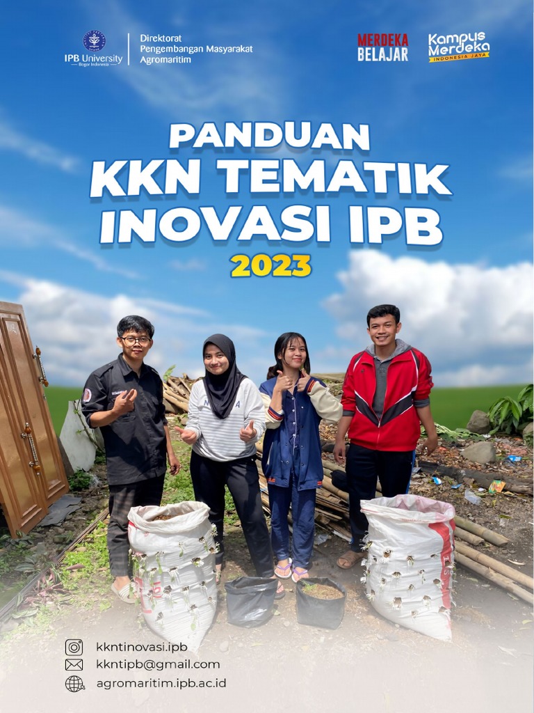 Panduan KKN Tematik Inovasi IPB 2023 | PDF