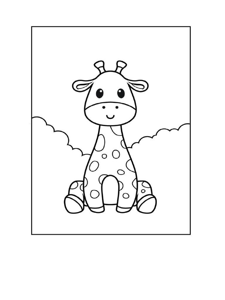 Baby Animals Coloring Pages | PDF