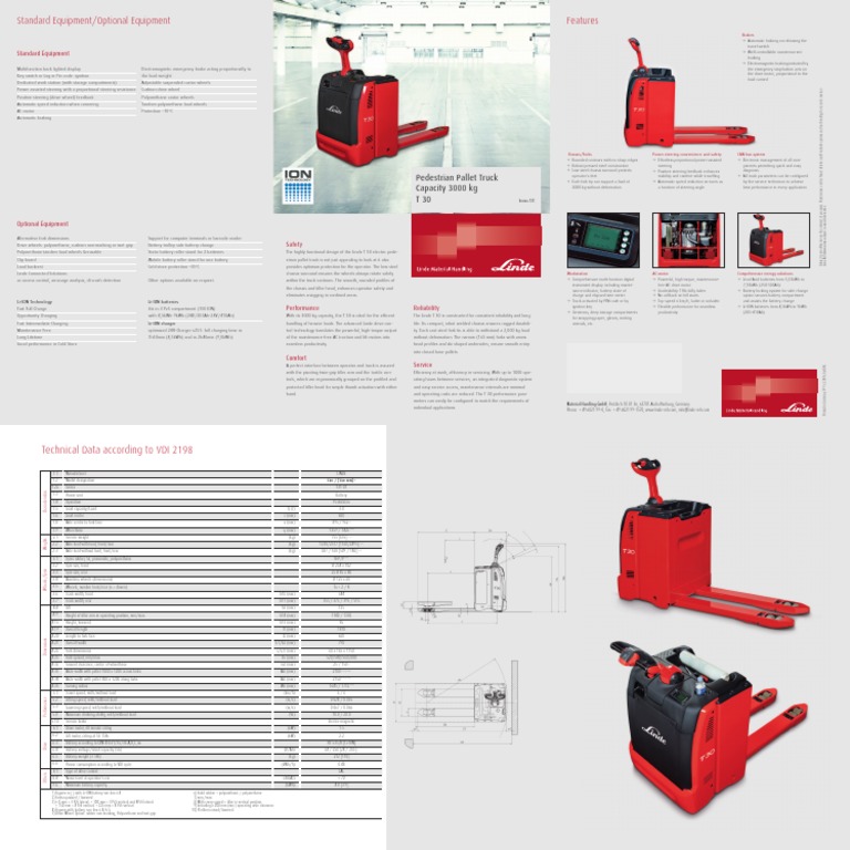 Linde EN Ds t30 br131 en B 0416 | PDF