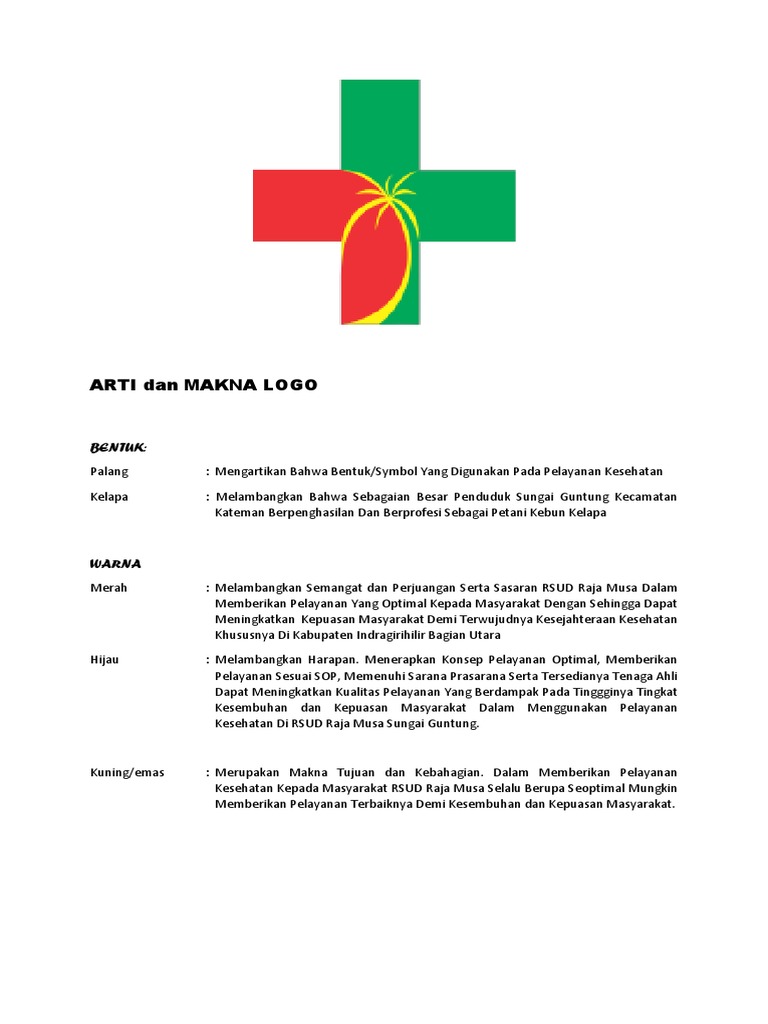 ARTI Dan MAKNA LOGO RS RAJA MUSA | PDF