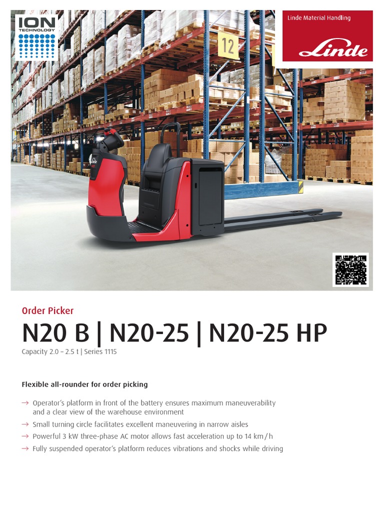 Linde EN Ds n20b n20 25 n20 25hp 1115 en A 0819 View | PDF | Elevator ...