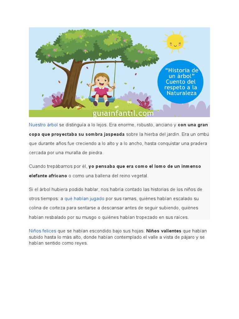 Historia de Un Arbol | PDF