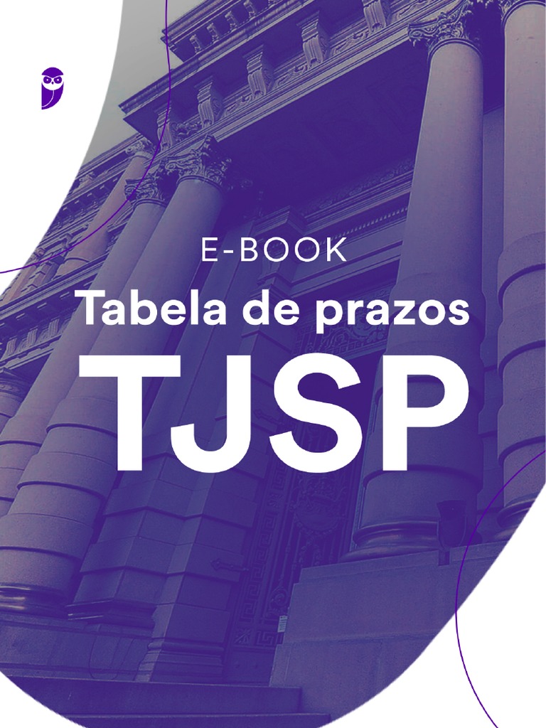 Tabela de Prazos TJSP | PDF | Sentença (jurídico) | Queixa