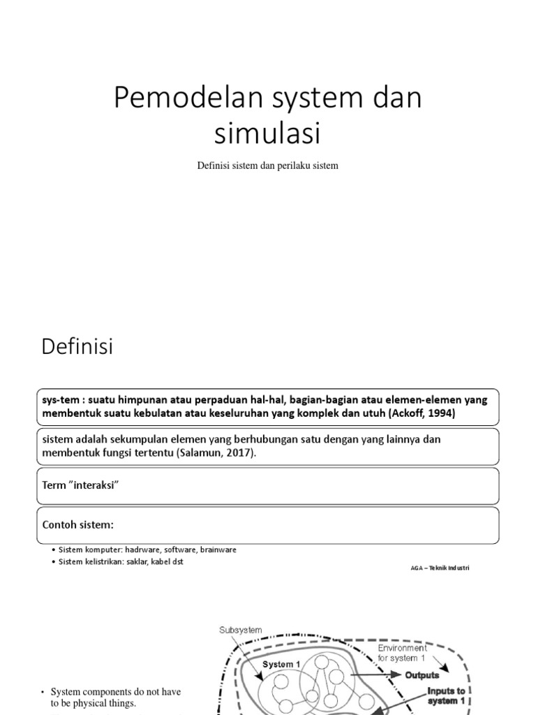 Pemodelan System Dan Simulasi 2 | PDF | Komputer