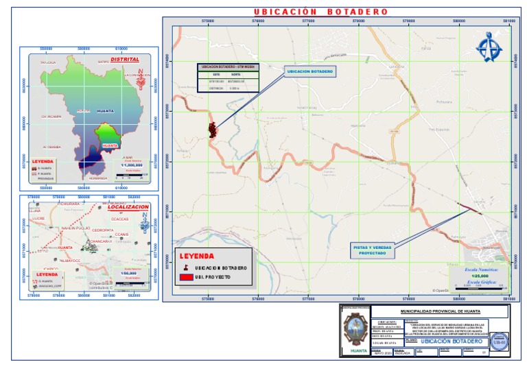 Ubicacion Botadero | PDF