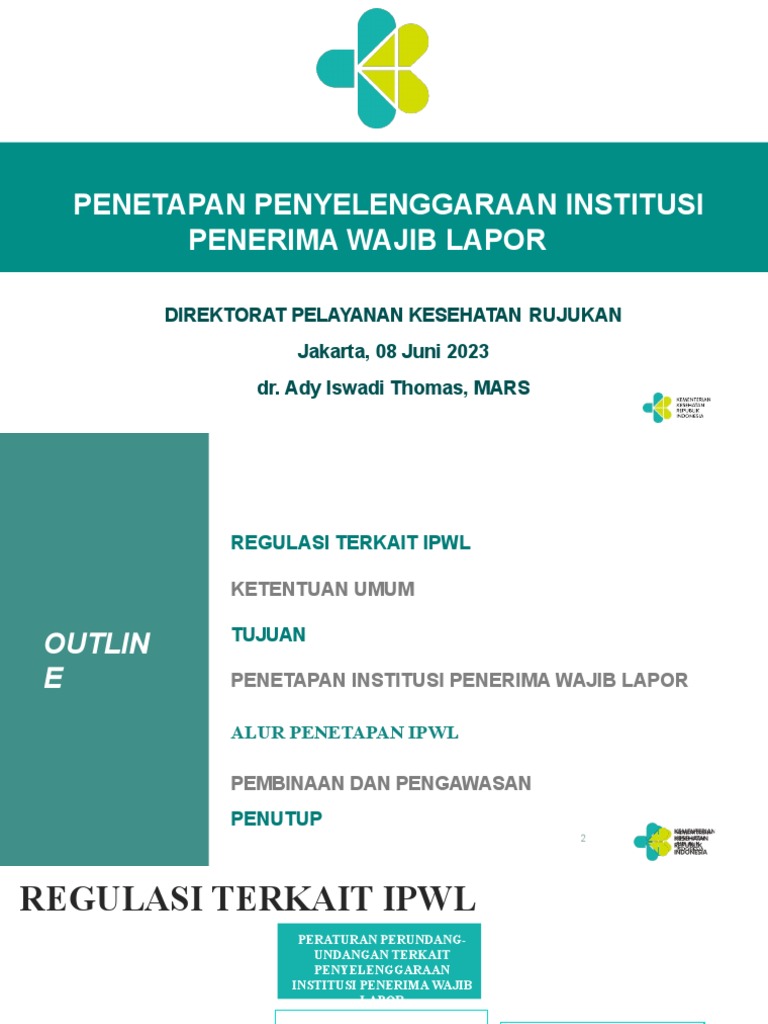 Sosialisasi Penetapan IPWL | PDF | Pengembangan Diri