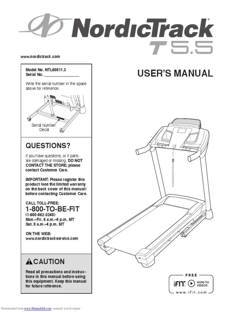 T 55 Treadmill | PDF | Ac Power Plugs And Sockets | Screw