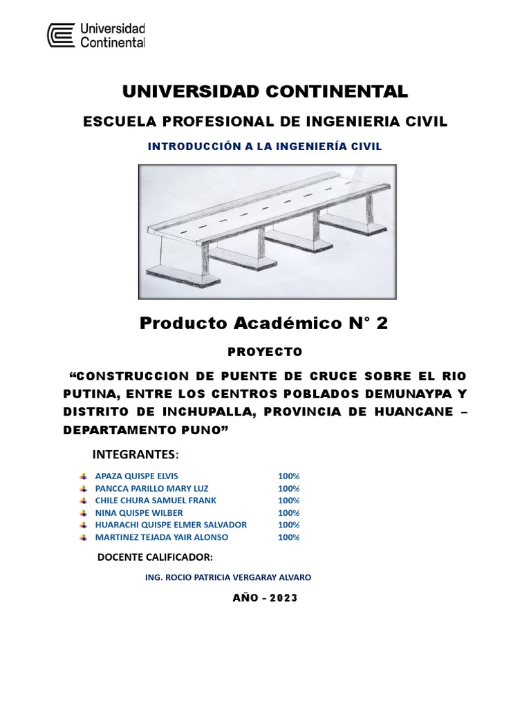 Producto Academico #02 | PDF | Hormigón | Material compuesto