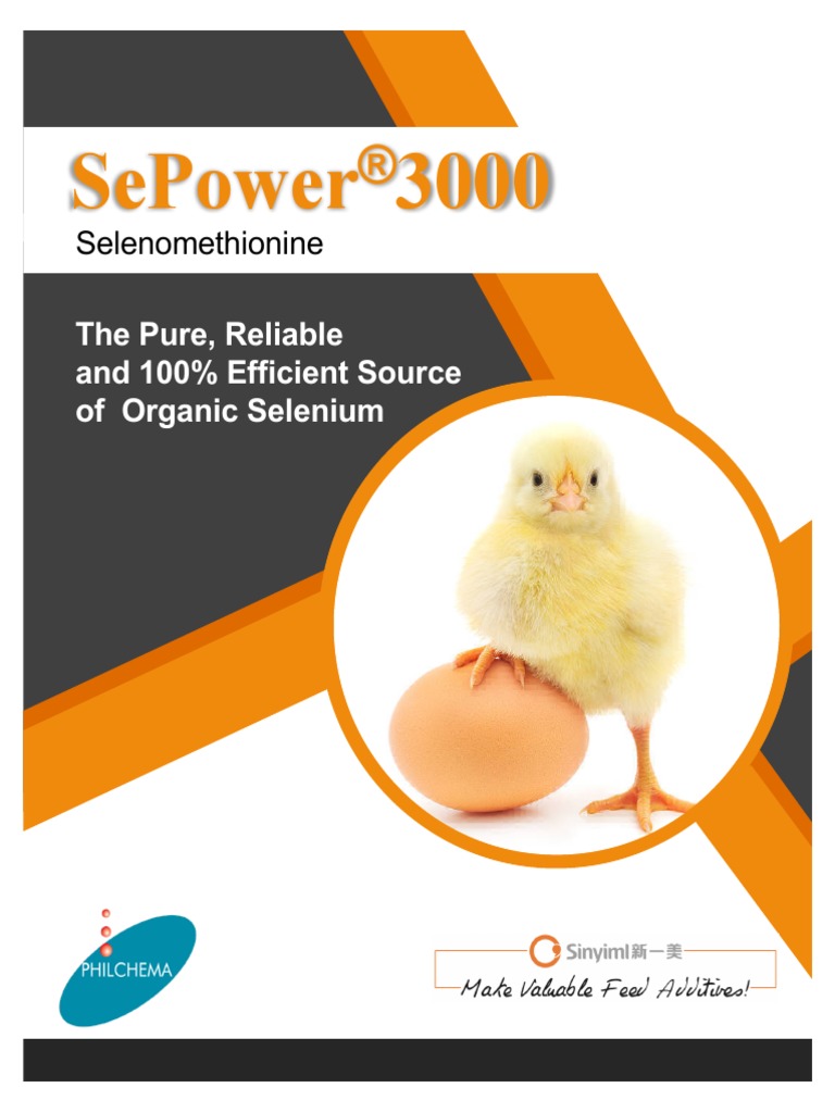 Brochure 2021 - Sepower Poultry | PDF | Selenium | Nutrition