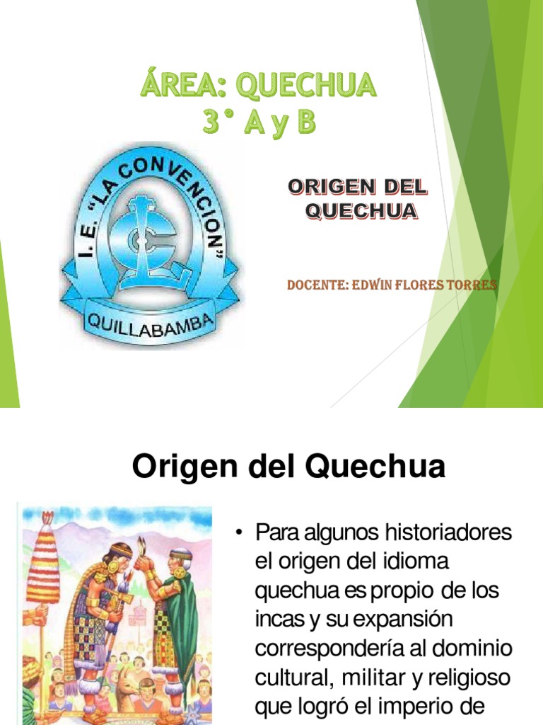 Origen Del Quechua | PDF