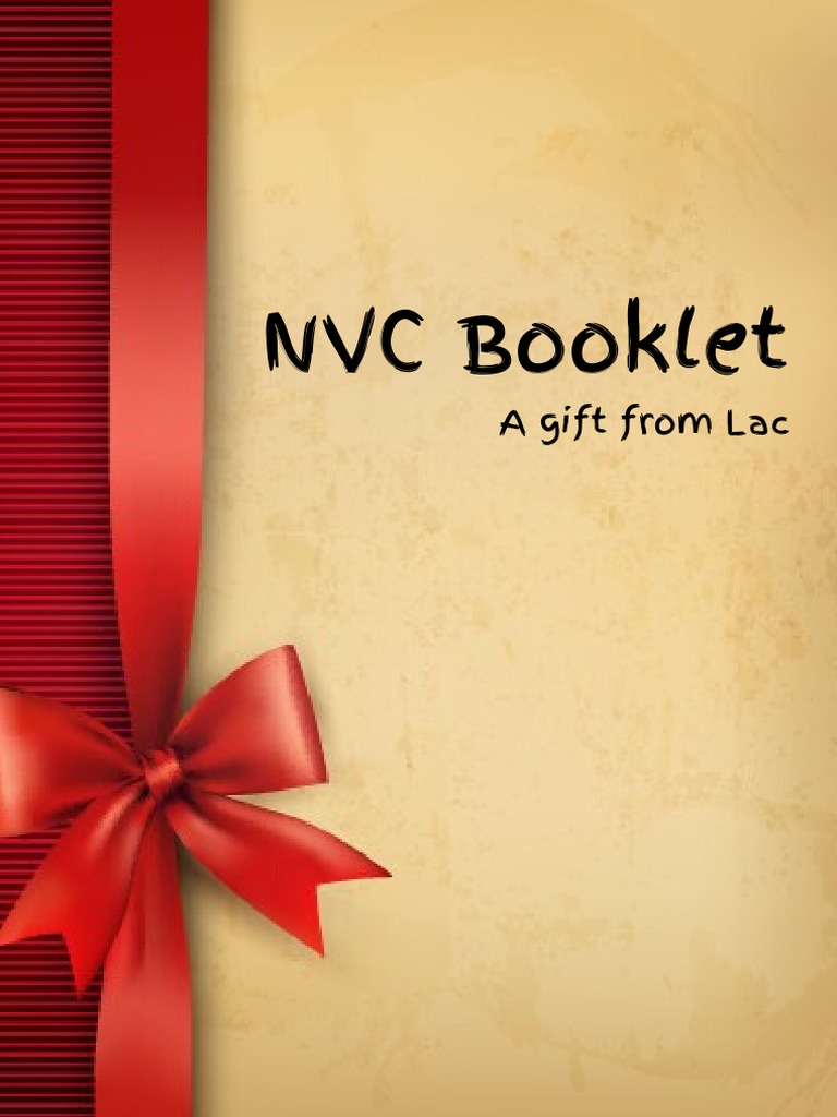 NVC BOOKLET Version 5 PDF | PDF