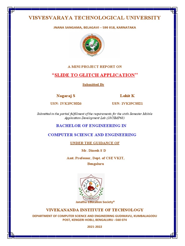 Mad Final Report | PDF | Mobile App | Android (Operating System)