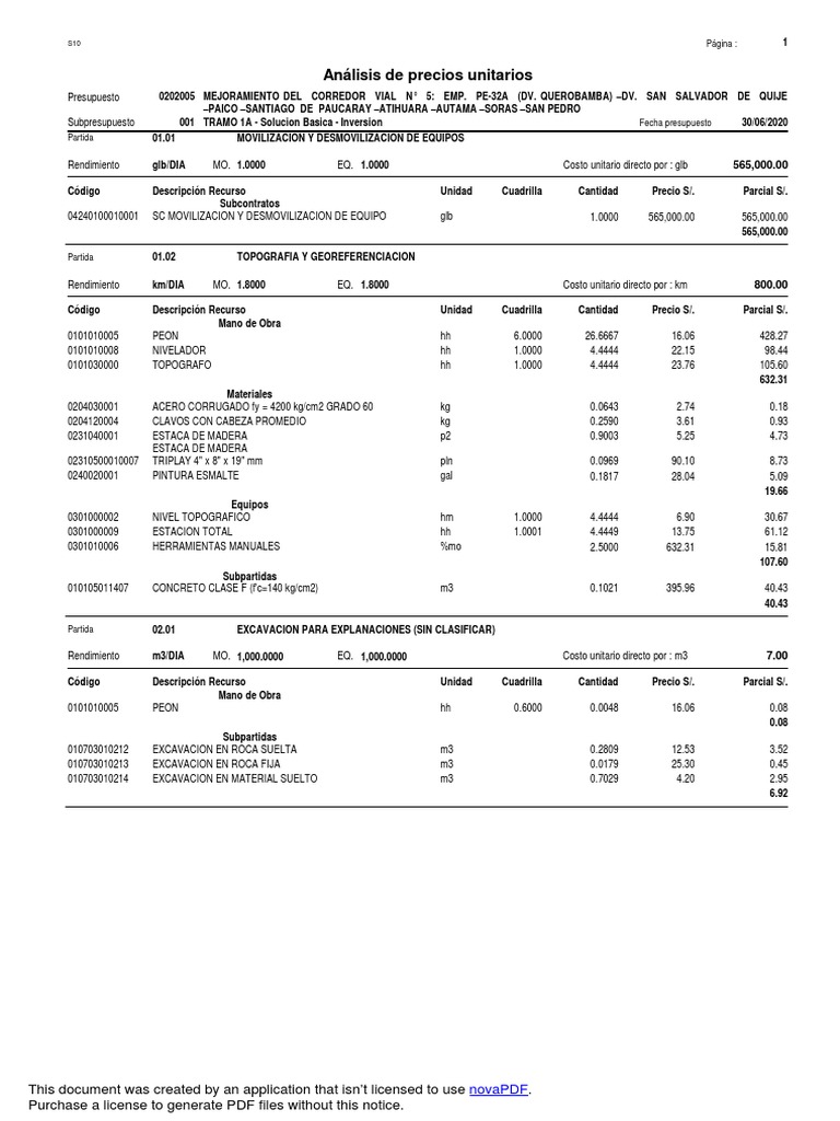 Apus | PDF | Materiales de construcción | Materiales