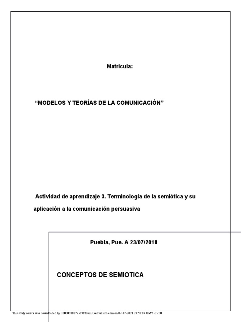 Terminolog A de La Semi Tica y Su Aplicaci N | PDF | Comunicación | Lingüística