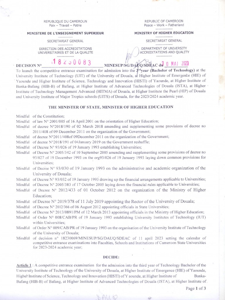 3eme ANNEE LICENCE Licence FR EN | PDF