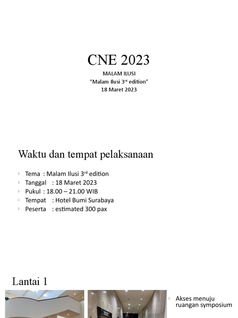 Cne 2023 | PDF