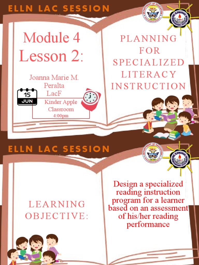 Elln Module 4 Lesson 2 | PDF