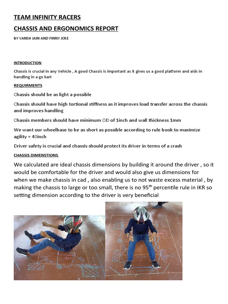 Chassis Report | PDF | Force | Stress (Mechanics)