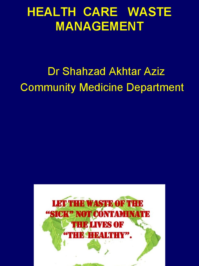 Hospital Biomedical Waste Management 31 08 2006 Pdf Incineration