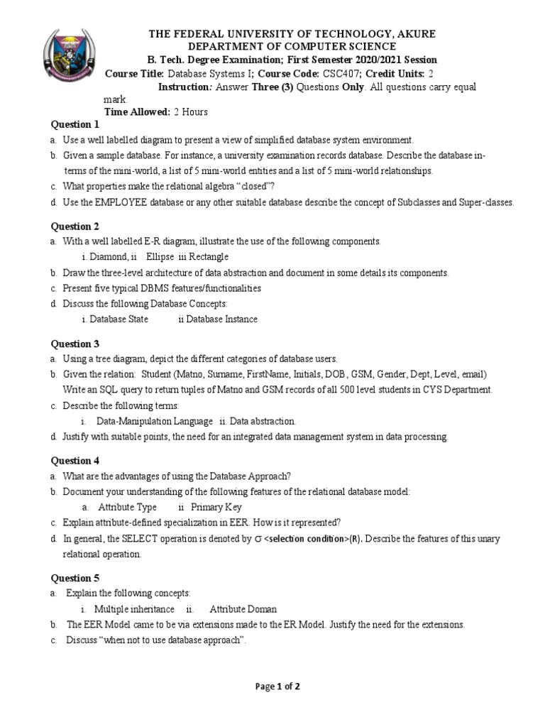 Mark | PDF | Databases | Relational Model