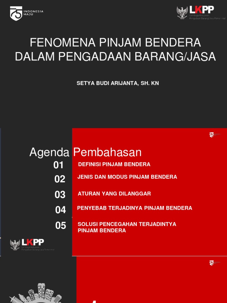 Setya Budi Arijanta-PINJAM BENDERA | PDF