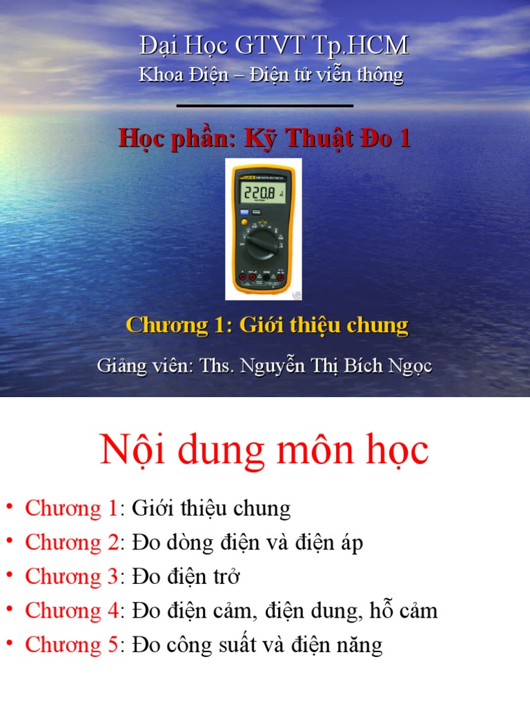 Chuong 1 Gioi Thieu Chung | PDF