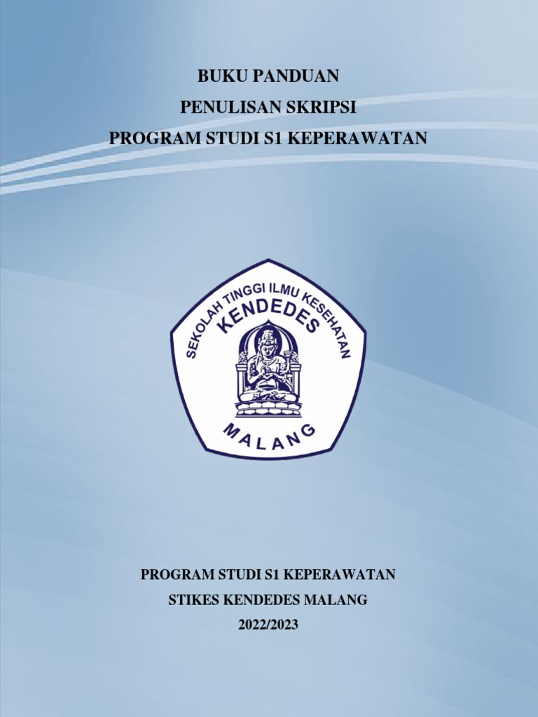 Bagi BUKU PANDUAN SKRIPSI Archenar 2022-2023 | PDF