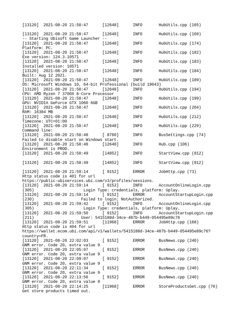 Launcher Log | PDF | Graphics Processing Unit | 64 Bit Computing