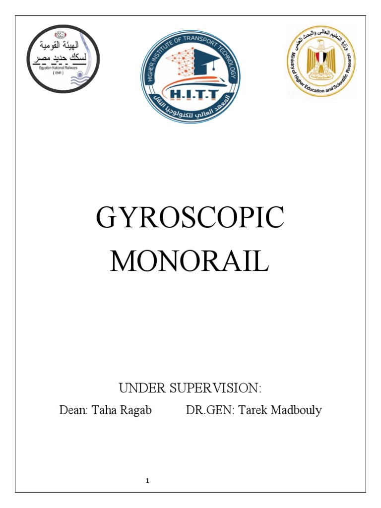 Gyroscopic Monorail Pdf Radio Radio Wave