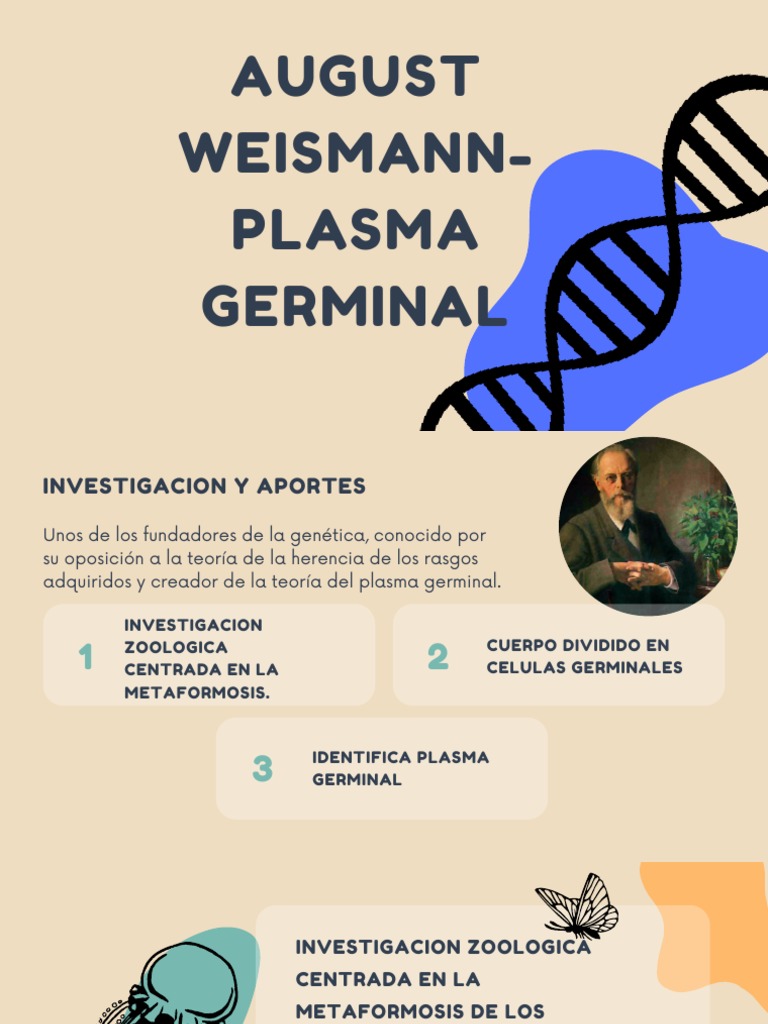 August Weismann - Plasma Germinal | PDF
