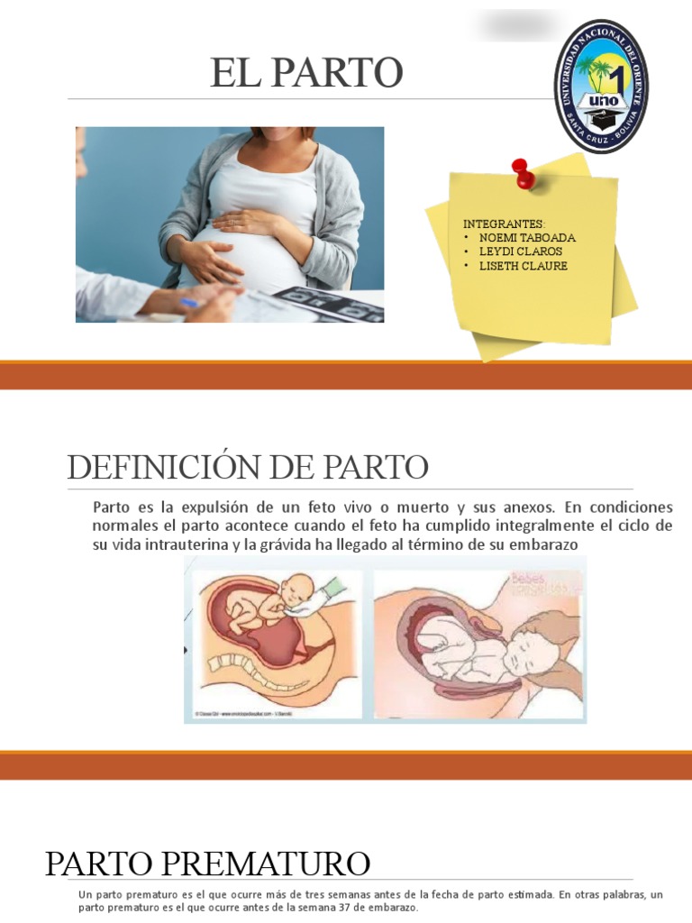 Tipos de Parto: Normal, Prematuro y Más | PDF | Parto | Parto prematuro