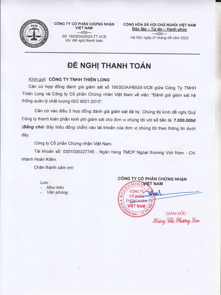 ĐNTT - Cty Thiên Long | PDF