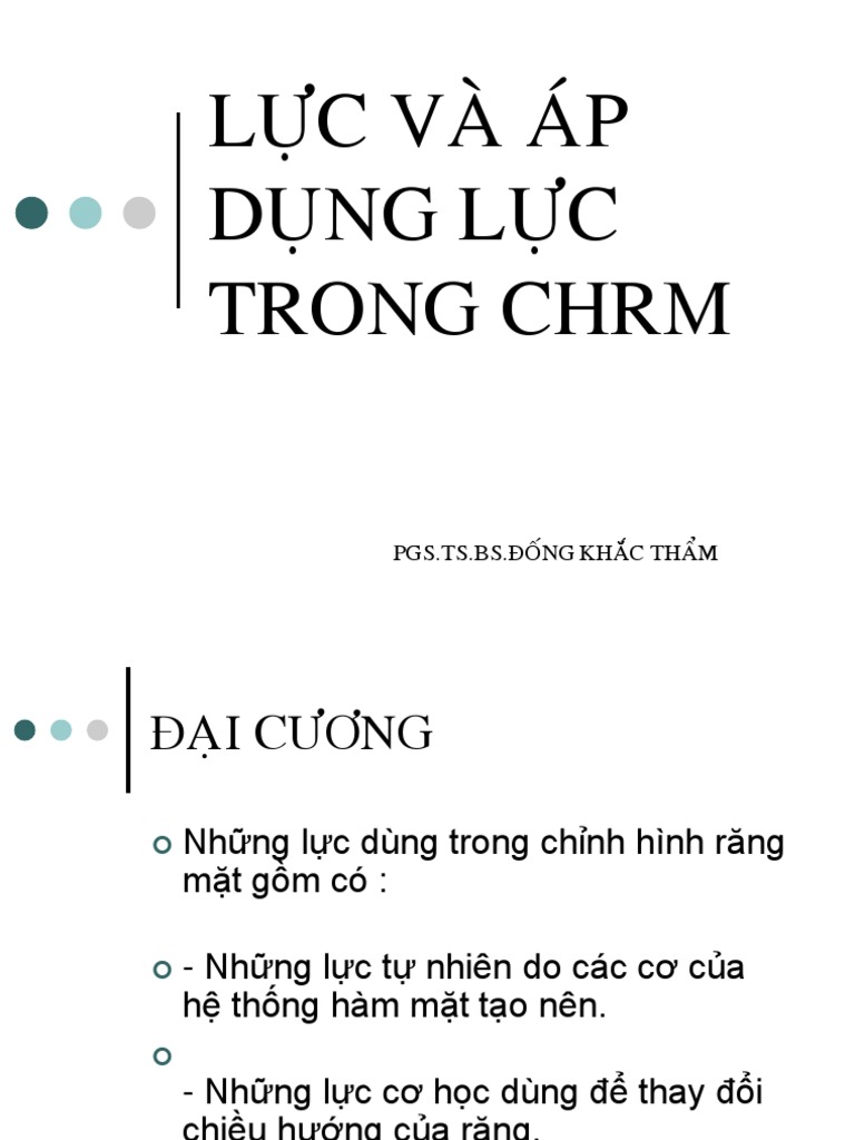 L C Và Áp D NG L C Trong CHRM | PDF