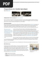 Zombie Script | PDF | Zombies