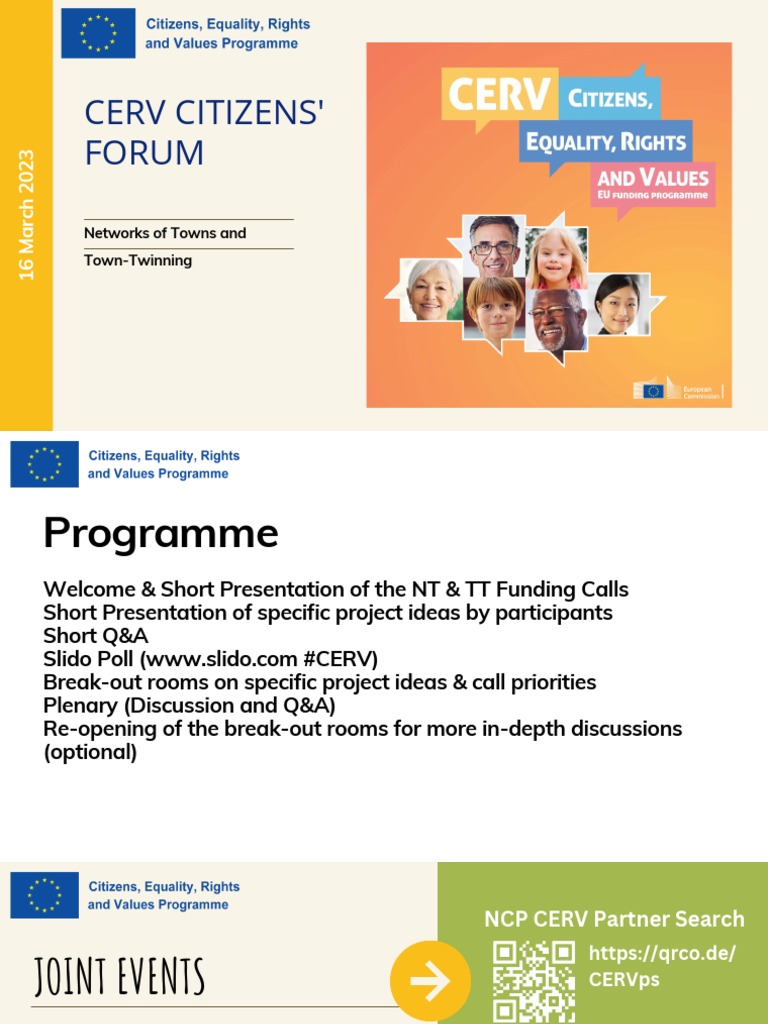 2023 03 16 - Cerv NCP Presentation | PDF | European Union
