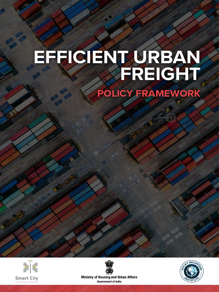 1 Urban Freight Policy Framework | PDF | Transport | Cargo