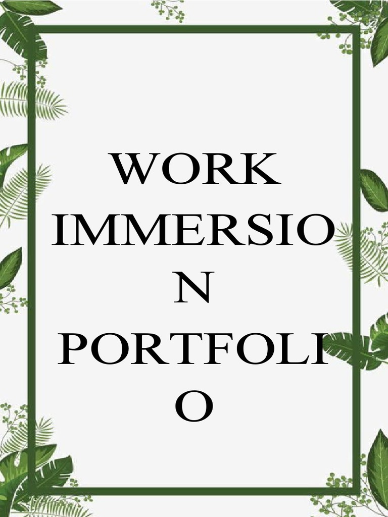 Portfolio | PDF | Learning | Job Interview