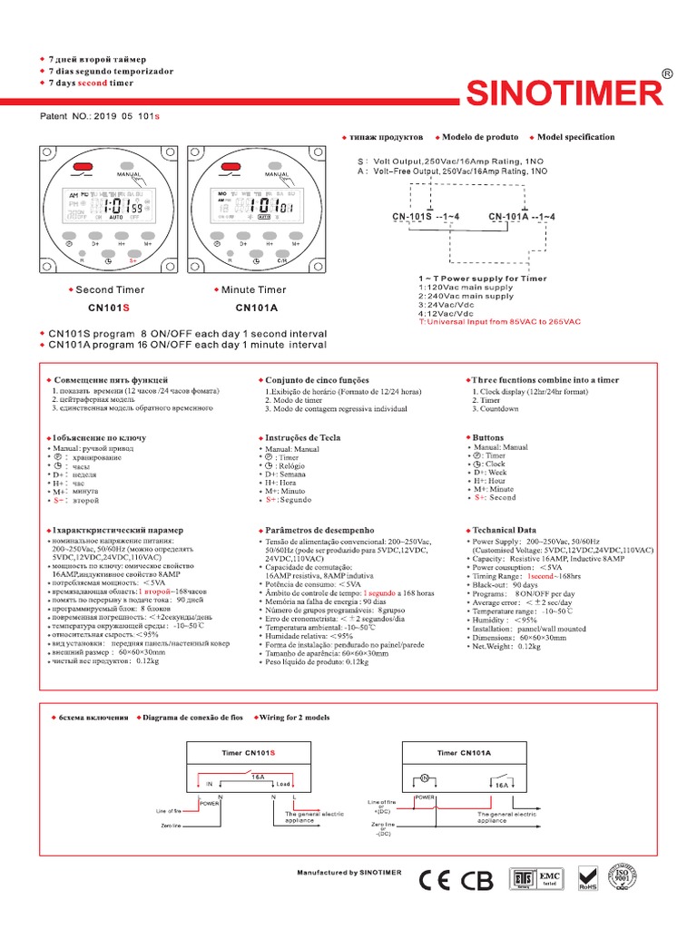Time Module Manual | PDF