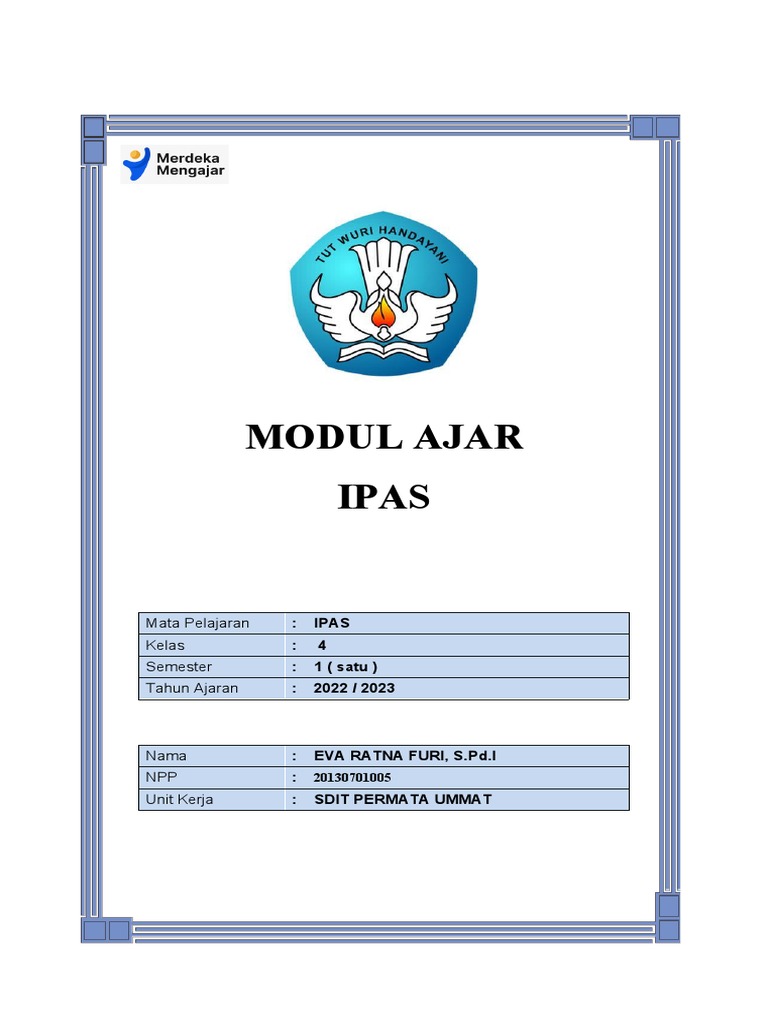 Cover-Modul Ajar - Kherysuryawan - Id | PDF