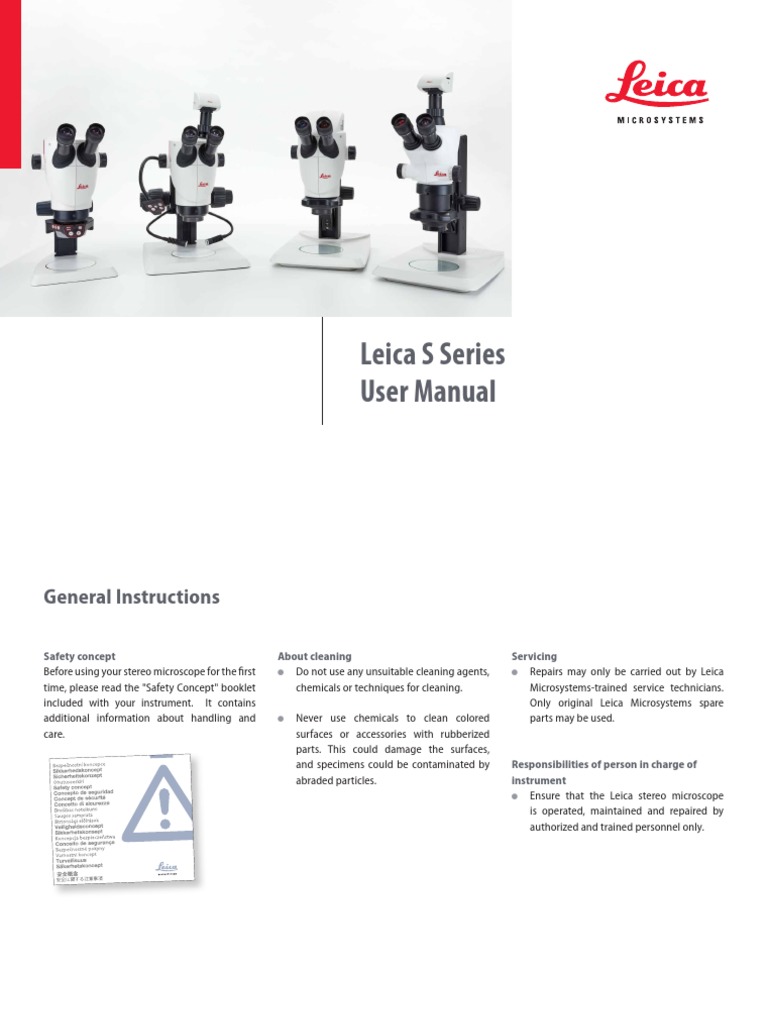 Leica S-Serie UserManual EN | PDF | Camera | Usb
