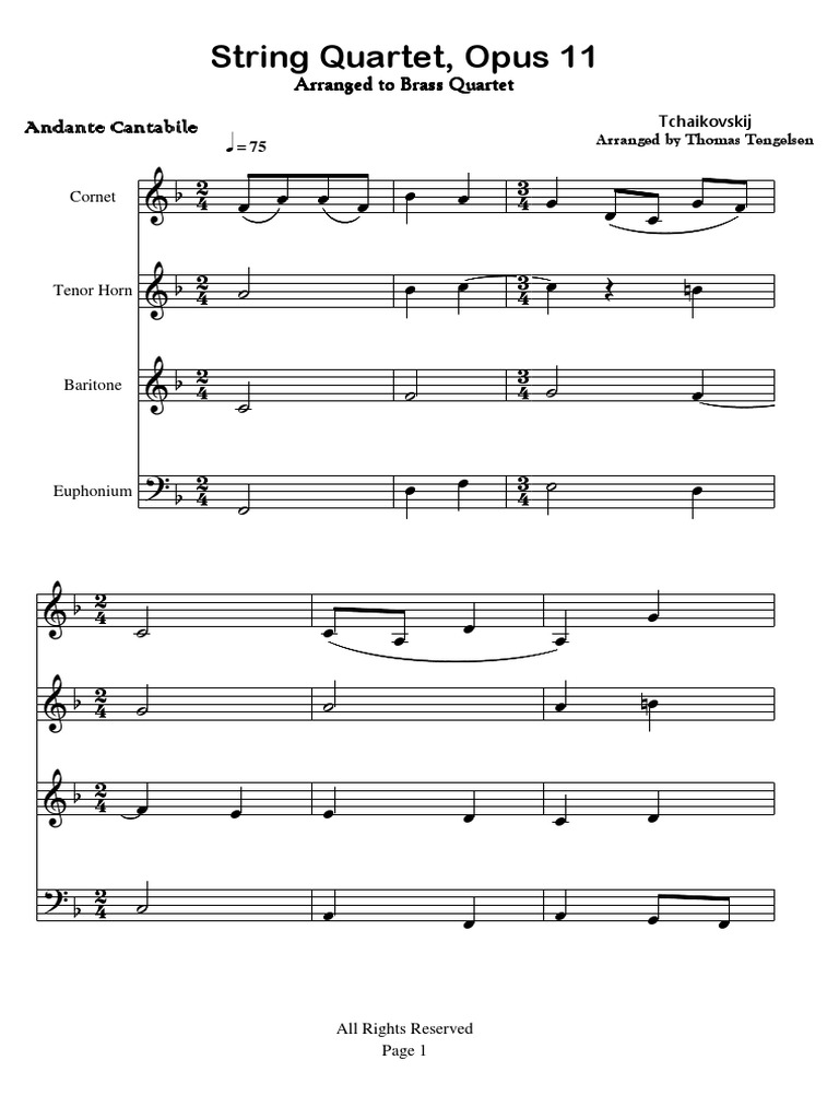 IMSLP371758 PMLP14654 String Quartet Score | PDF